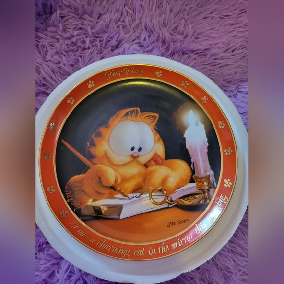 Danbury Mint | Other | Garfield Plate | Poshmark